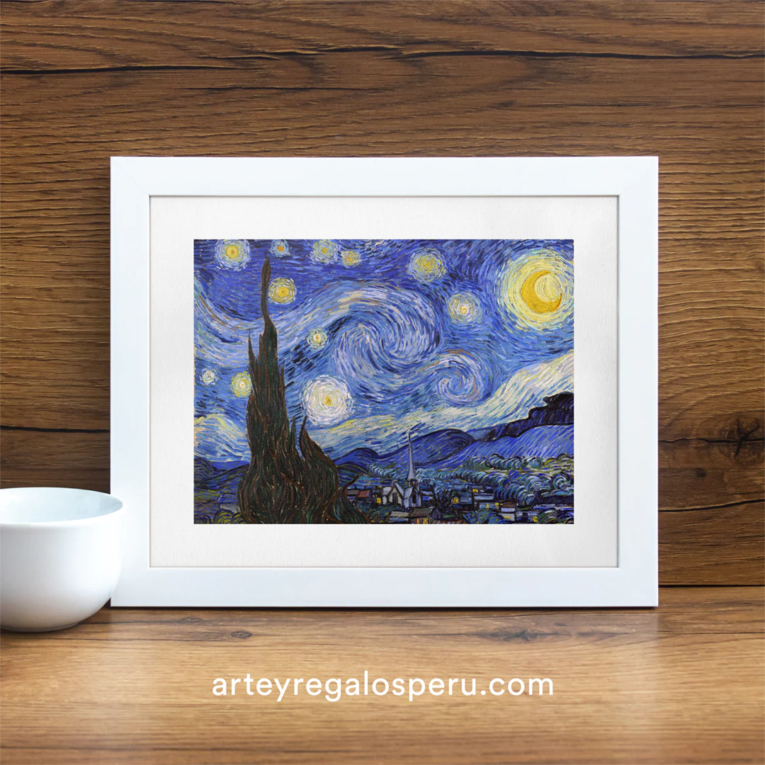 Cuadro de Van Gogh: "La Noche Estrellada" | Envío GRATIS – A&R Perú