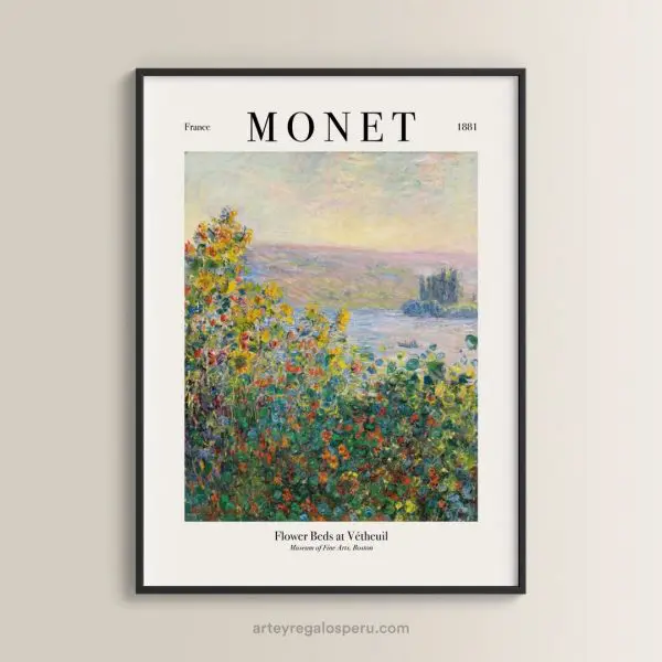Pinturas De Flores De Claude Monet