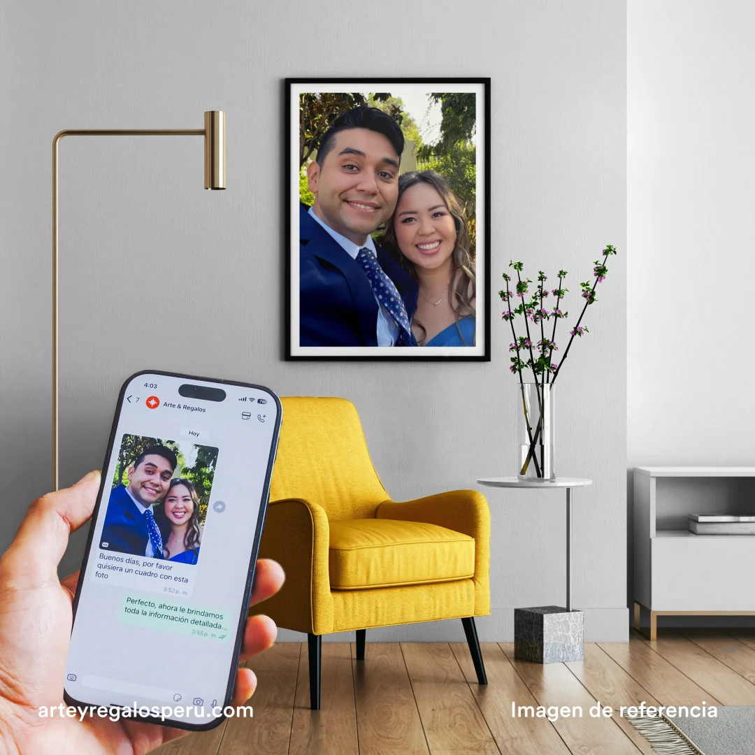 Cuadro personalizado con TU FOTO | Envío GRATIS – Arte & Regalos Perú