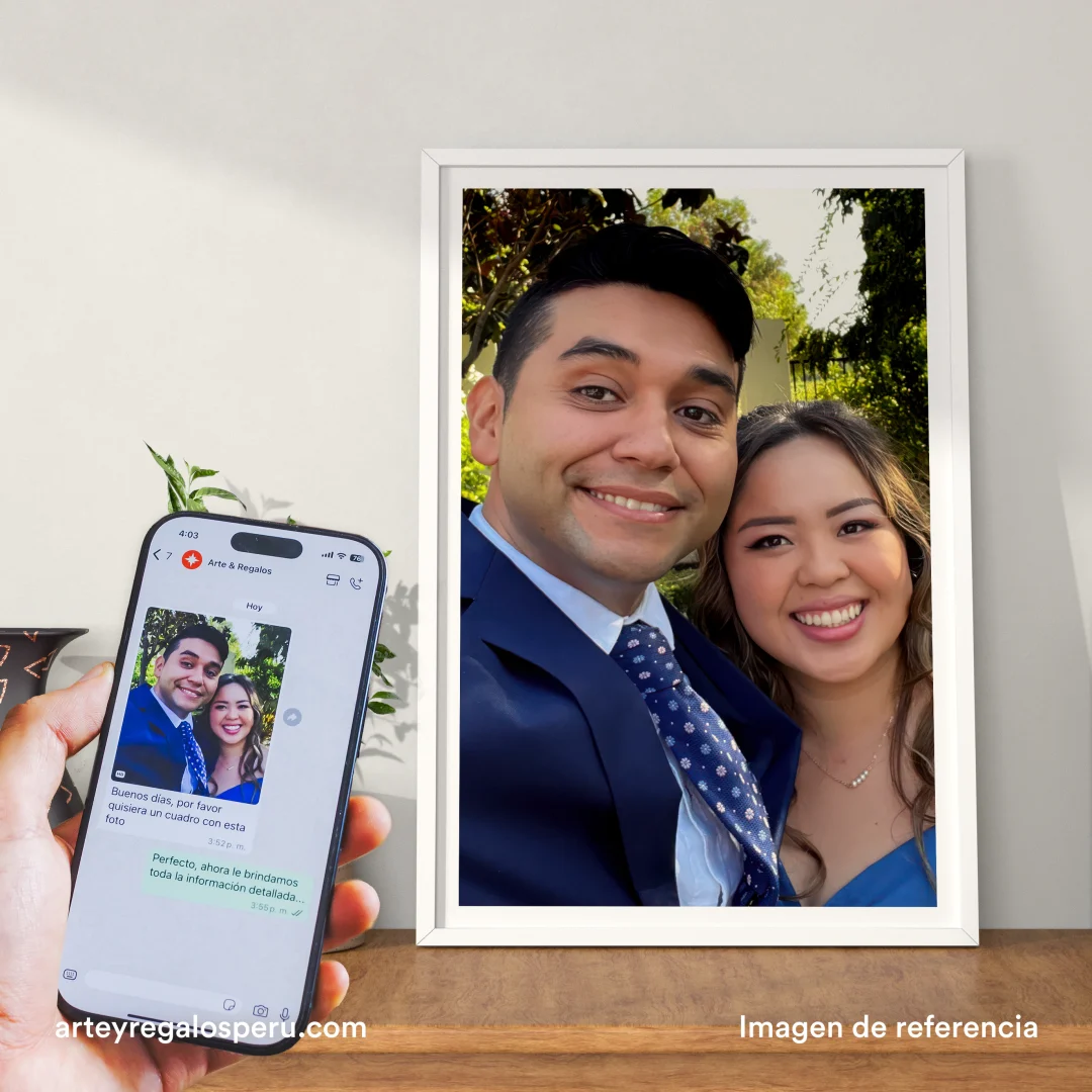 Cuadro personalizado con TU FOTO | Envío GRATIS – Arte & Regalos Perú